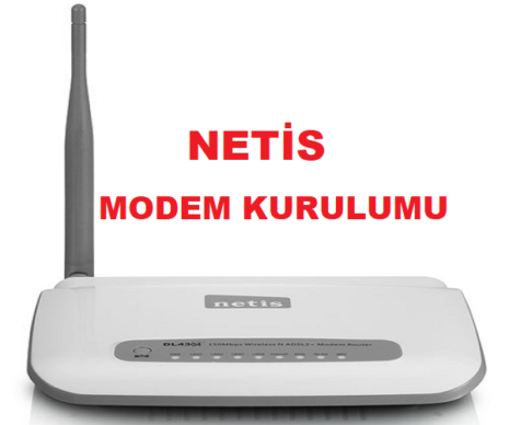 NETİS MODEM KURULUMU - FREE TEKNOLOJİ