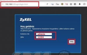 ZYXEL VMG1312-B10D MODEM KURULUMU - FREE TEKNOLOJİ