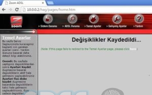 ZOOM X5 MODEM KURULUMU - FREE TEKNOLOJİ