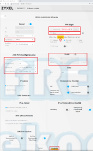 ZYXEL DX3300-T1 MODEM AYARLARI - FREE TEKNOLOJİ