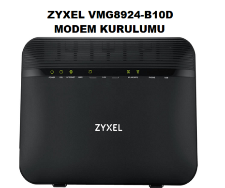 ZYXEL VMG8924 B10D MODEM KURULUMU - FREE TEKNOLOJİ