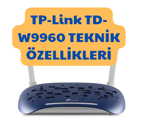 TP-Link TD-W9960 TEKNİK ÖZELLİKLERİ - FREE TEKNOLOJİ