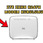 ZTE ZXHN H168A MODEM KURULUMU - FREE TEKNOLOJİ